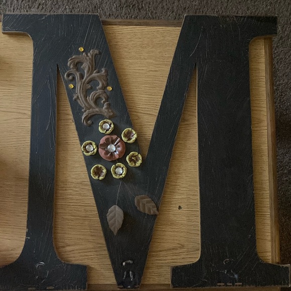 Hobby Lobby | Wall Decor | Hobby Lobby Wooden Letter M | Poshmark
